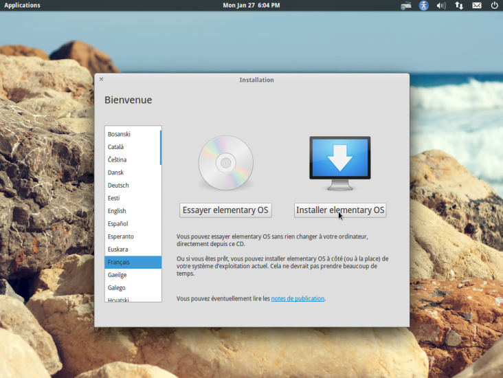 Installer d'elementary os isis alpha via les ppa - elementary OS