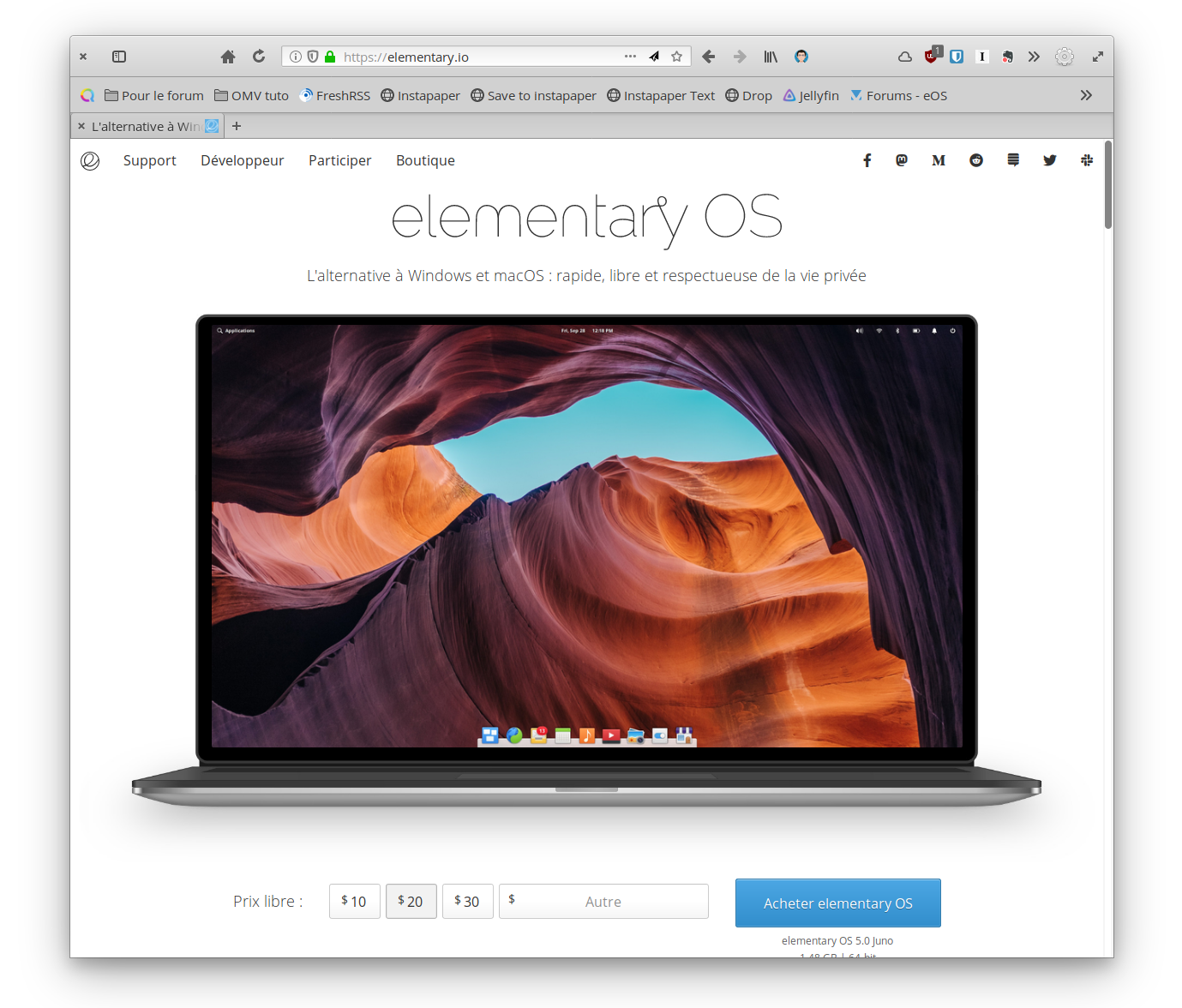Firefox - elementary OS